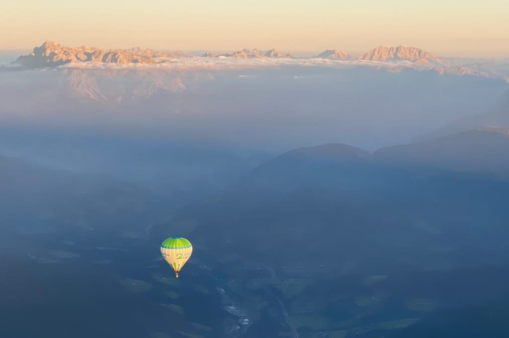 Ballonfahrt im Sommer erleben | Ballonfahren Filzmoos